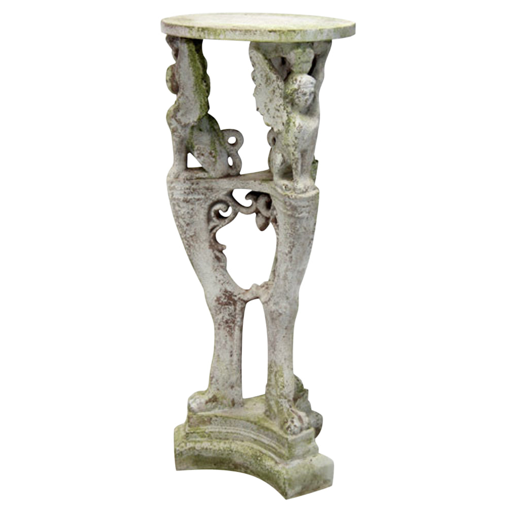 Nymph Table - Pedestal Sculpture | XoticBrands Home Decor