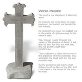 23Rd Psalm Cross Obelisk-W/Base Memorial Garden Cross | XoticBrands ...