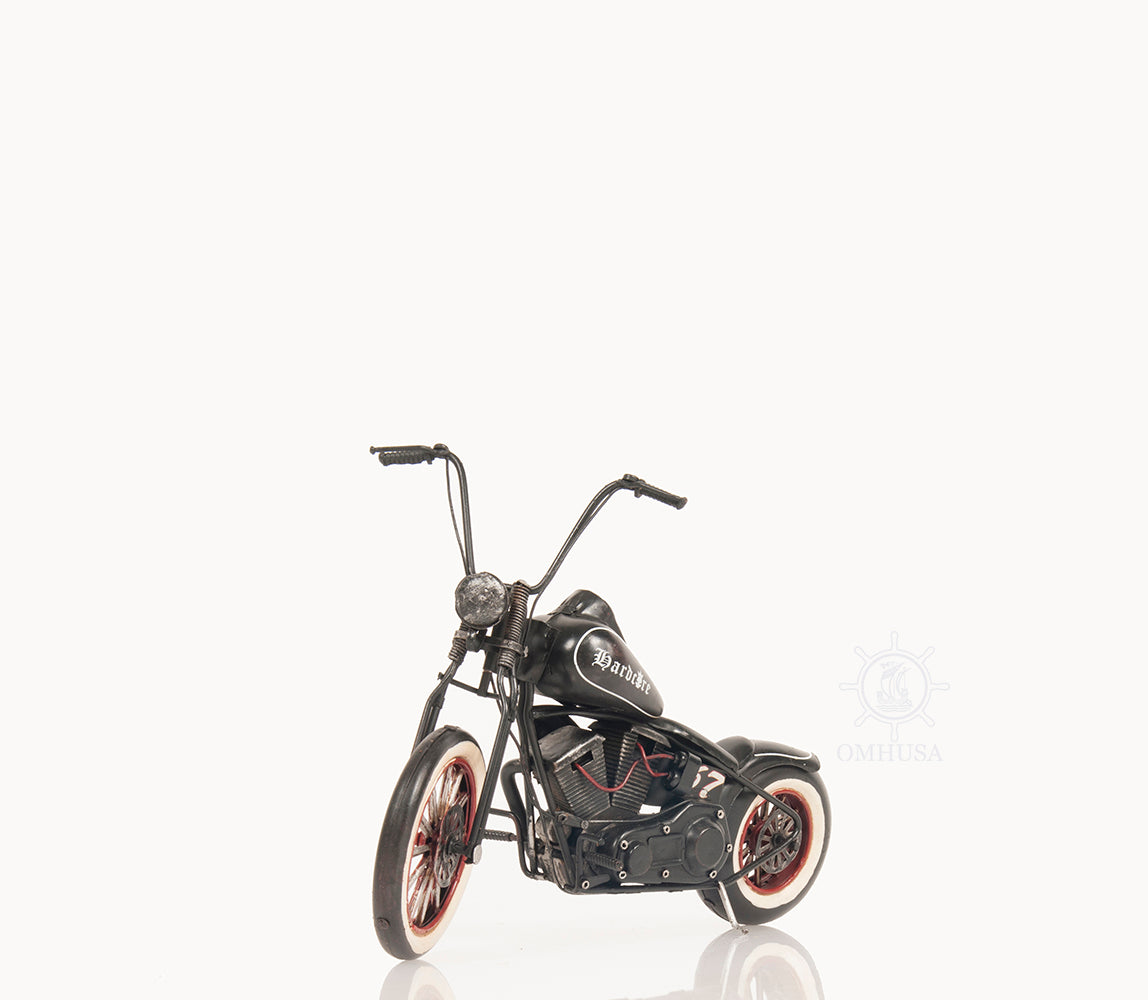 Hardcore 67 Chopper Motorcycle Metal Handmade | XoticBrands Home Decor