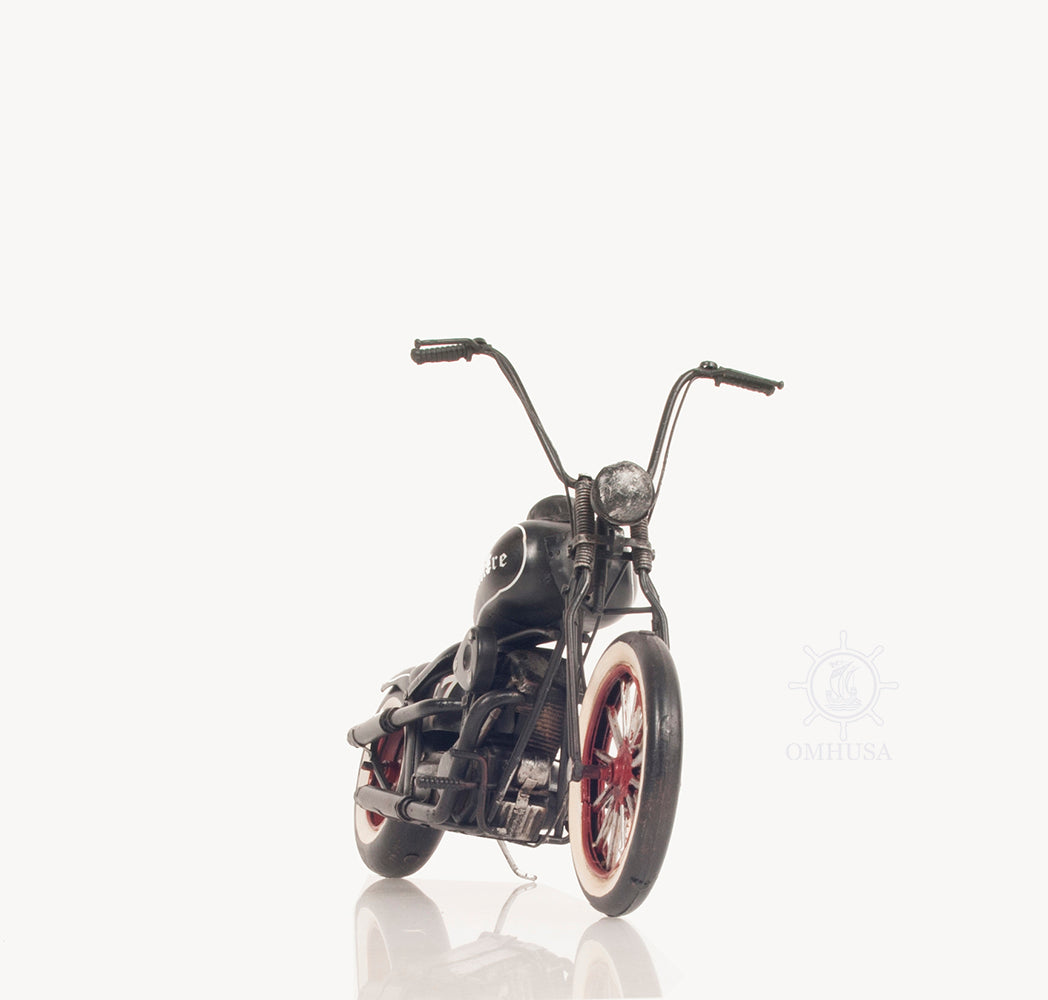 Hardcore 67 Chopper Motorcycle Metal Handmade – XoticBrands Home Decor
