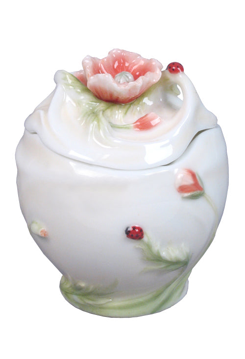 Poppy & Ladybug Condiment Jar - Animal