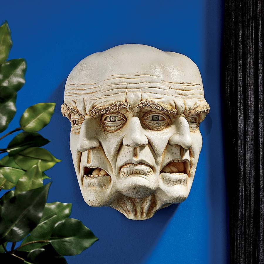 Classic Headmaster Art Wall Sculpture Statue | XoticBrands Home Decor
