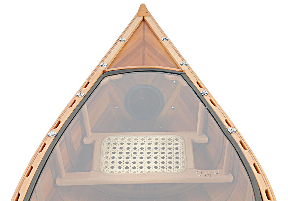 Wooden Canoe Table 5 ft