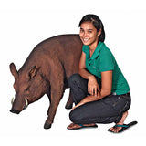 Razorback Wild Boar Statue