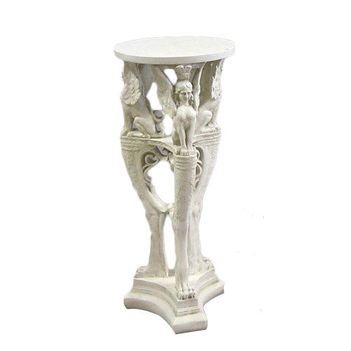 Nymph Table - Pedestal Sculpture | XoticBrands Home Decor