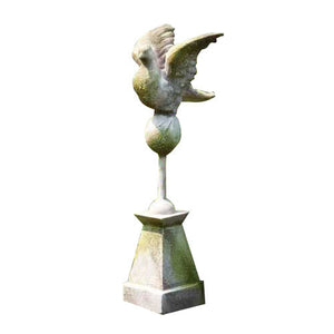 Dove Finial 24 Garden Animal Statue | XoticBrands Home Decor