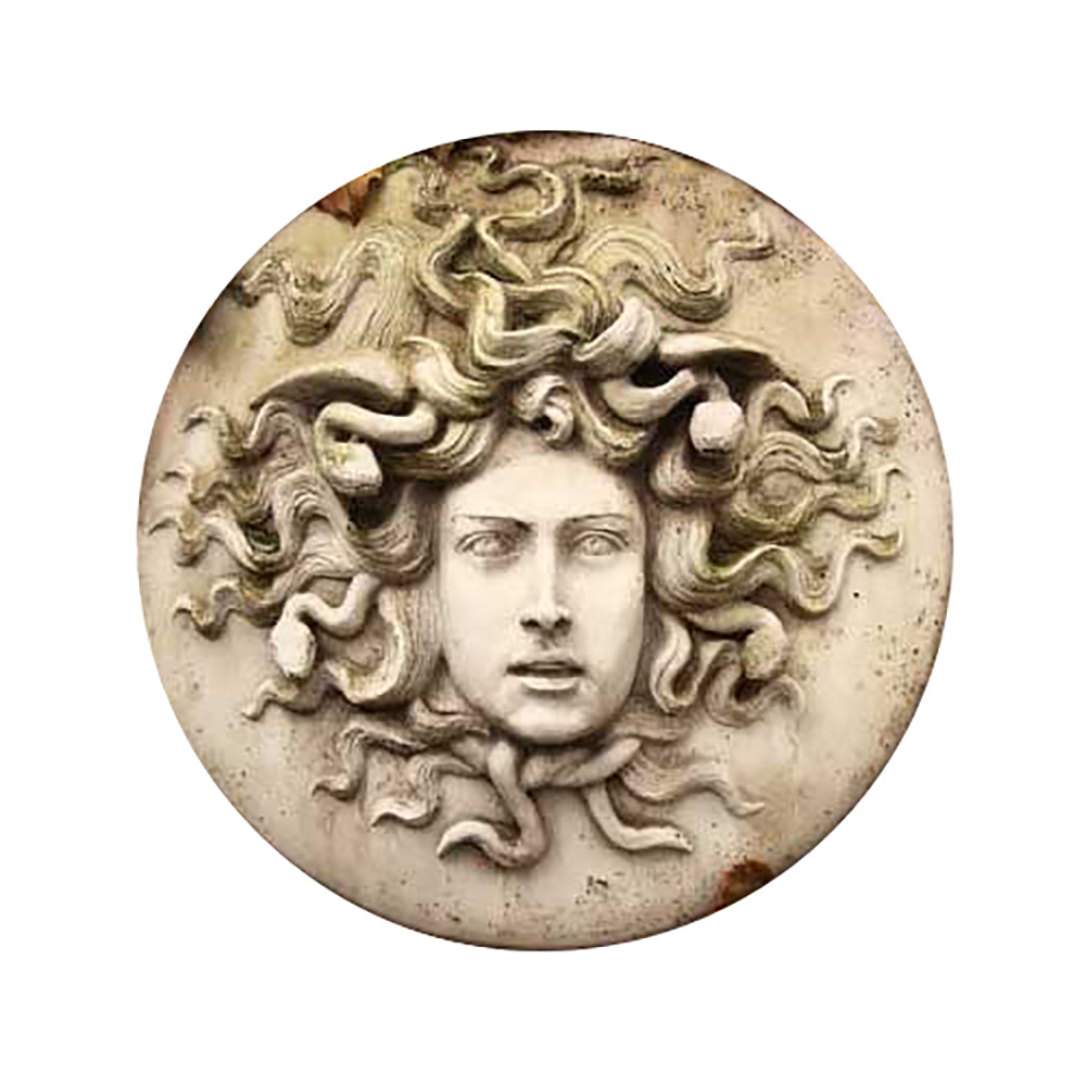 Medusa Wall Plaque 18 - Medusa Busts | XoticBrands Home Decor