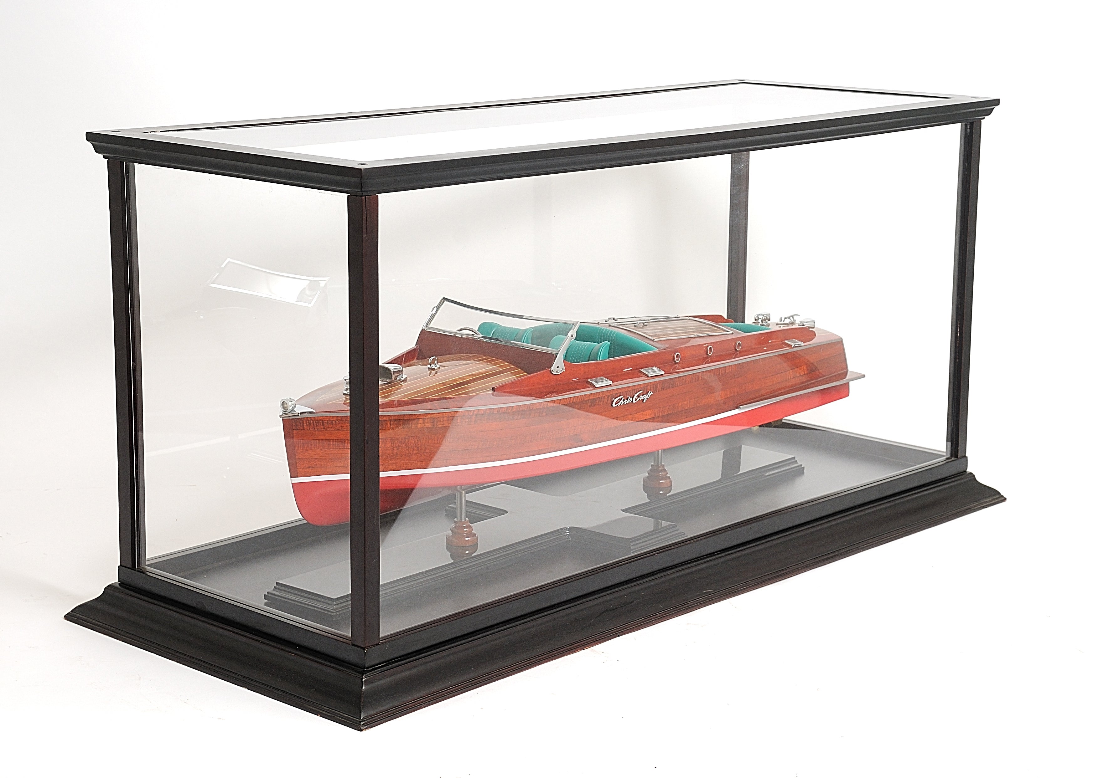 Display Case for Speed boat Model Display – XoticBrands Home Decor
