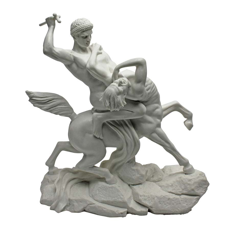 Muscled Warrior "Centaur" Bonded Marble Statue