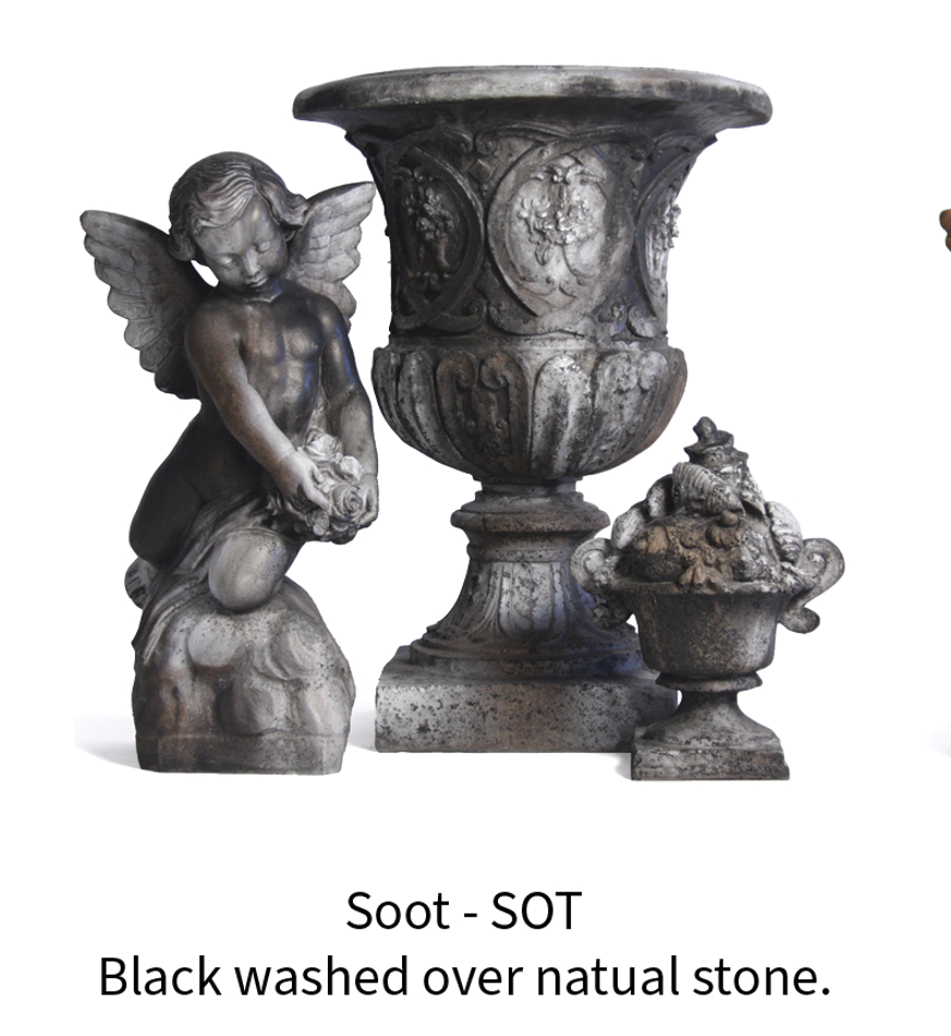 Garden Bench Leg Sculpture - Artistic Statue for Your Outdoor Space