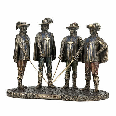 Three Musketeers - All for One and One for All Sculpture | XoticBrands ...