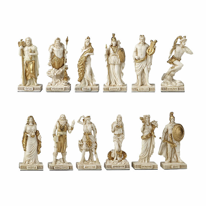 12 Greek Gods And Goddesses