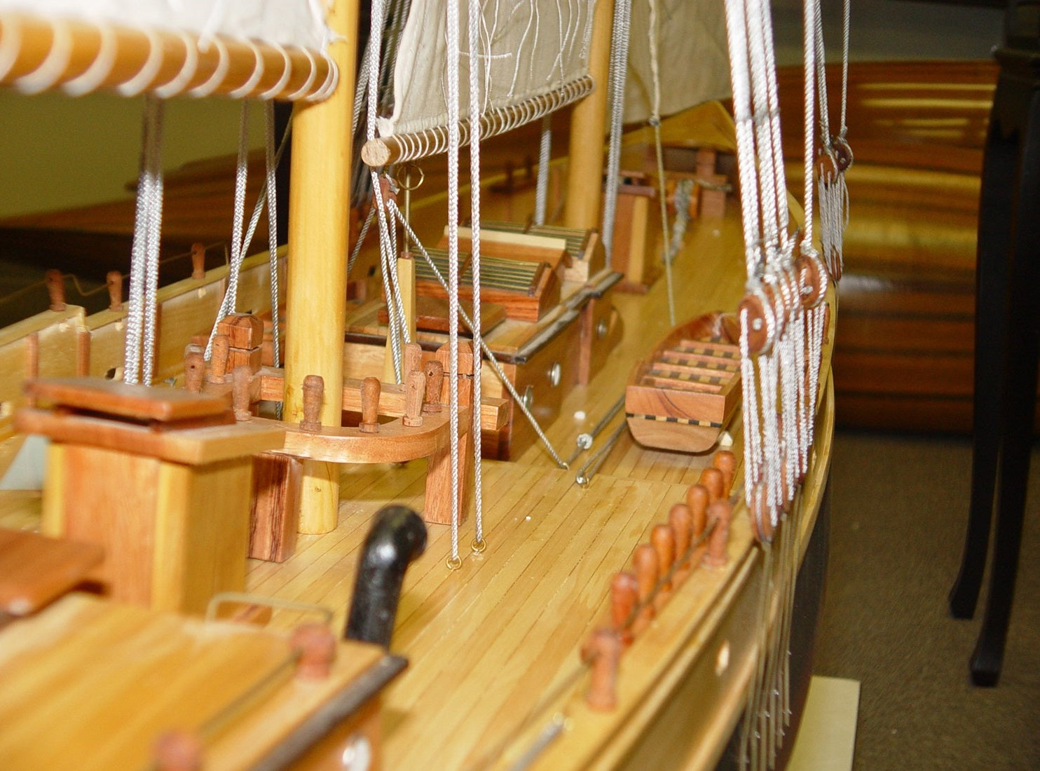 Bluenose II XL Boat Model Display | XoticBrands Home Decor