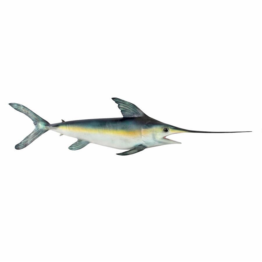 Swordfish Wall Mount Trophy Sculpture | XoticBrands Home Decor
