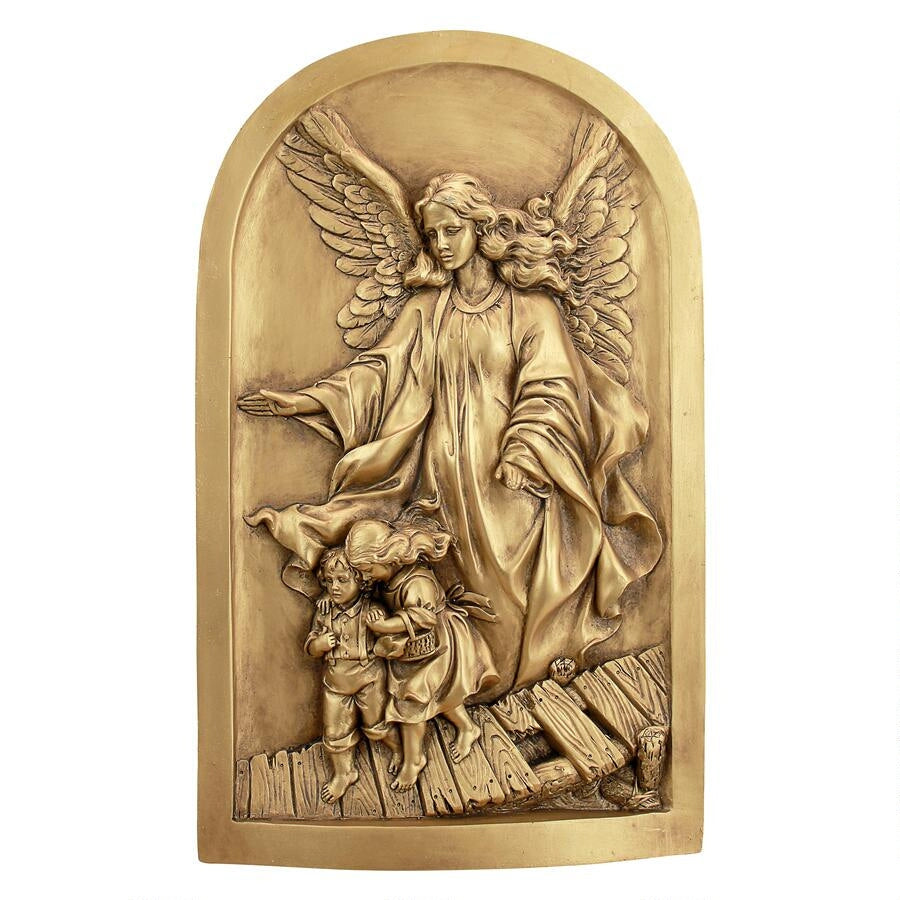 Angel Of God Guardian Angel Wall Sculpture