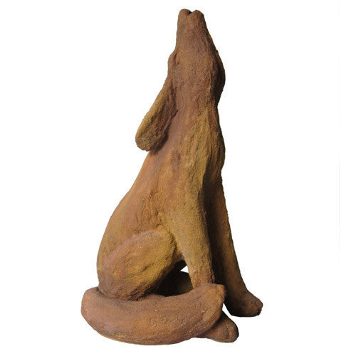 Grace your garden with the Majestic Coyote Garden Animal Statue ...