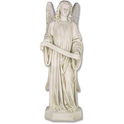Banner Angel Right 48 Garden Angel Statue | XoticBrands Home Decor