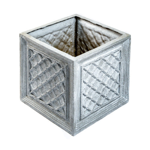 36 Lattice Box (R) Sculpture - Large | XoticBrands Home Decor