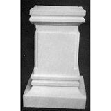 Refined Elegance: Small Rectangular Pedestal Architectural Sculpture ...