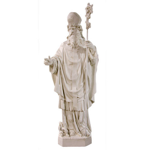 Saint Patrick Staff 72" H Religious Sculpture | XoticBrands Home Decor
