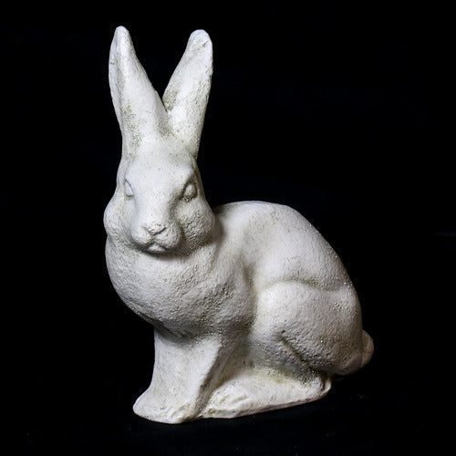 Graceful Hopper: The Upright Ears Rabbit Animal Sculpture | XoticBrands ...