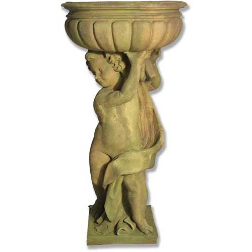 Cherub Planter 46 L Garden Angel Statue | XoticBrands Home Decor