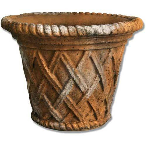 Lattice Pot Large 15 Garden Display | XoticBrands Home Decor