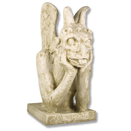 Spitting Notredame Gargoyle 36 Gargoyle Sculpture | XoticBrands Home Decor